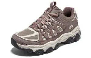 Sketchers Dlites Athletic Sneakers - Brown/beige/mauve