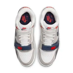 Nike Trainer 1 Mid Sneakers - Gray/white/blue