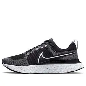Nike React Infinity Run Flyknit 2 Athletic Sneakers - White/black