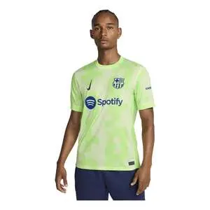 Nike Dri-fit Fc Barcelona 2024/25 Stadium Third Football Jersey - Barely Volt/barely Volt/lime Blast