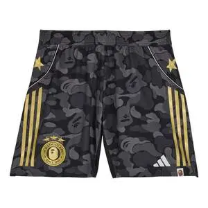 Adidas X Bape Fb Slim-fit Shorts - Black