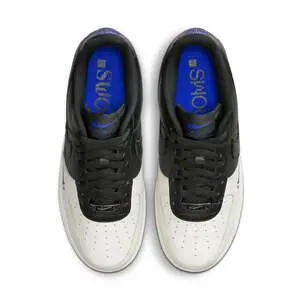 Nike Force 1 Low "tinaj" Sneakers - Black/black/sail