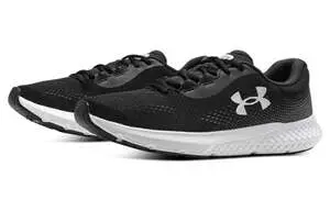 Under Armour Charged Rogue 4 Athletic Sneakers - Black/white