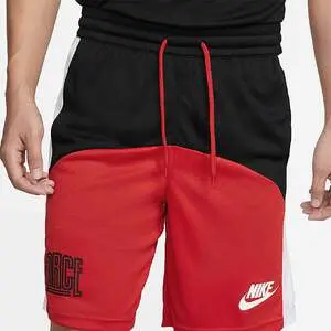 Nike Colorblock Logo Straight Shorts