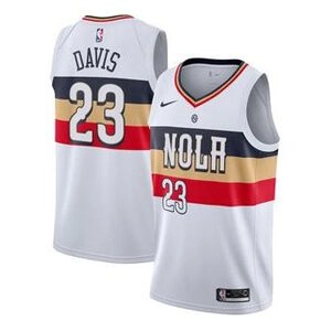 Nike Anthony Davis Earned Edition Nba City Edition Swingman Jersey - White
