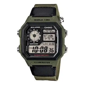 Casio G-shock Digital Sports Watch With Water Resistance - Black