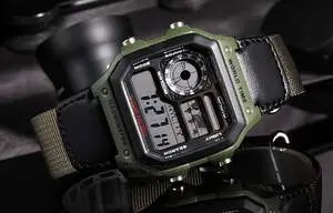 Casio G-shock Digital Sports Watch With Water Resistance