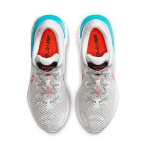 Nike Renew Run Ombre Swoosh Sneakers - Grayorangeblue