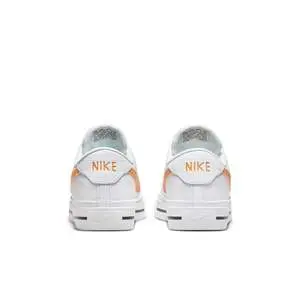 Nike Court Legacy Low Top Sneakers - White/orange