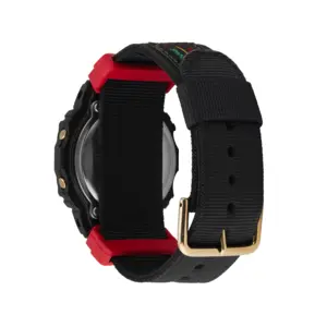 Casio G-shock Square Watch - Black/red