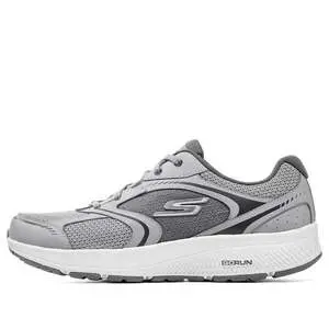 Sketchers Go Run Athletic Sneakers - Gray/white