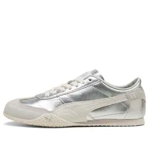 PUMA Bella Ut Leather Sneakers - Silver/white