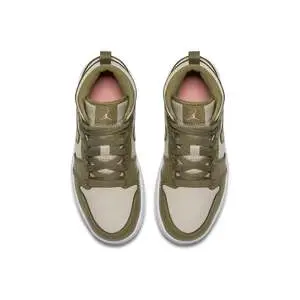 JORDAN 1 Mid Se 'trooper Bleached Coral - Green
