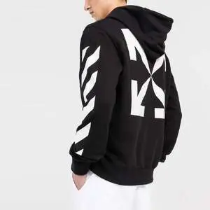 Off-White Arrow Pattern Hoodie