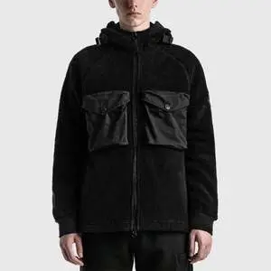 Stone Island Cotton Pile Garment Dyed Sweatshirt