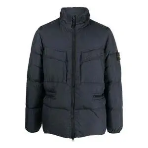 Stone Island Waffen Patch Crinkle Labs Down Padded Jacket