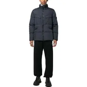Stone Island Waffen Patch Crinkle Labs Down Padded Jacket