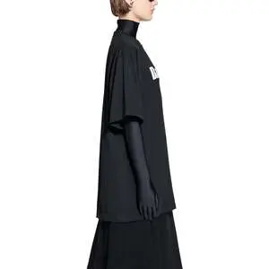 Balenciaga Boxy Fit T-shirt - Black