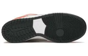 Nike Dunk Low " Box" Sneakers - Orange