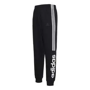 Adidas Warm Windproof Loose Casual Sports Trousers - Black