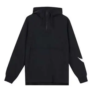 Nike Big Swoosh Anorak Jacket - Black