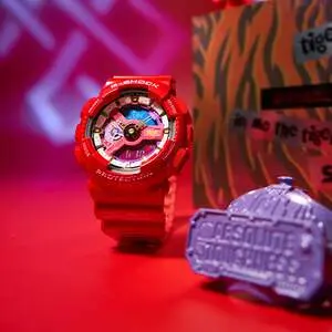 Casio G-shock Analog-digital Watch - Red