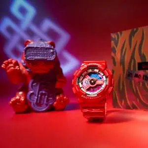 Casio G-shock Analog-digital Watch - Red