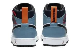 JORDAN Facetasm X 1 Mid Fearless Sneakers - Teal/black