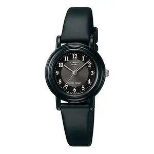 Casio Stainless Steel Strap Quartz Analog Watch - Black