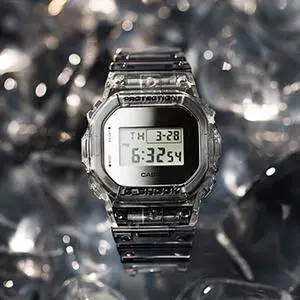 Casio G-shock Analog-digital Watch - Silvergray
