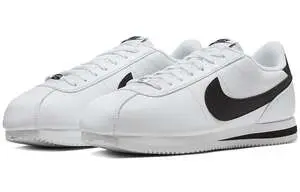 Nike Cortez Basic Leather Sneakers - White/black