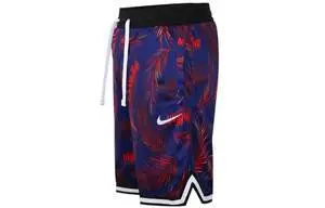 Nike Floral Print Drawstring Basketball Shorts