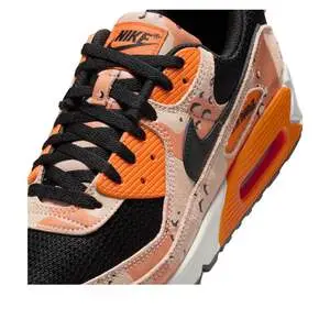 Nike Max 90 Premium Camouflage Sneakers - Bio Beige/safety Orange/phantom