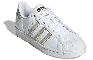 Adidas Superstar White Metallic Casual Sneakers