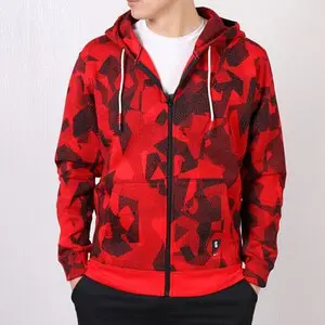 Nike Kyrie Irving Basketball Zip-up Fleece Hoodie - Red