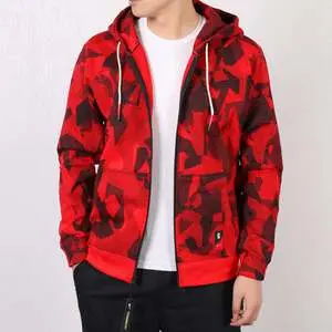 Nike Kyrie Irving Basketball Zip-up Fleece Hoodie - Red