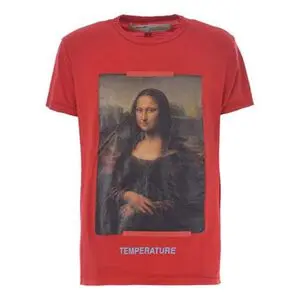 Off-White Mona Lisa Graphic T-shirt - Red