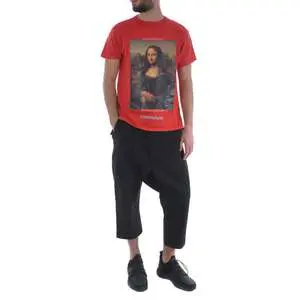 Off-White Mona Lisa Graphic T-shirt - Red