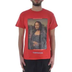 Off-White Mona Lisa Graphic T-shirt - Red