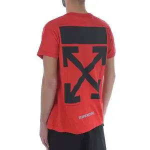 Off-White Mona Lisa Graphic T-shirt - Red