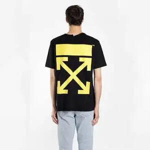 Off-White Cotton Printing Short Sleeve