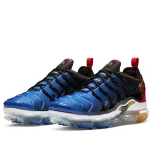 Nike Vapormax Plus Athletic Sneakers - Blackredblue