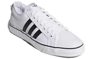 Adidas Nizza Low Top Sneakers - White
