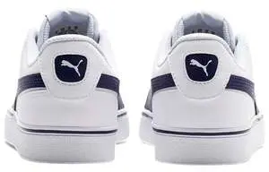 PUMA Court Point Vulc V2 Low Top Sneakers - White/blue