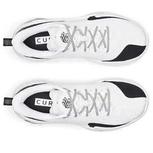 Under Armour Curry "shooting Star" Athletic Sneakers - White/black
