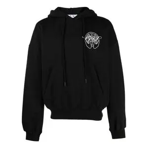 Off-White Arrows Graphic Hoodie - Black/white