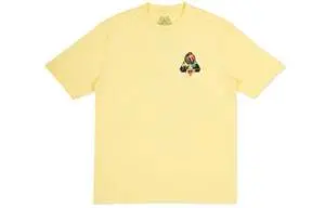 PALACE Sans Ferg T-shirt With Graphic Back Logo - Yellow