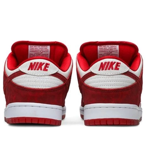 Nike Dunk Low Premium Sneakers - Red/red/white