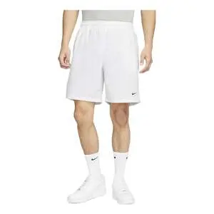 Nike Solo Swoosh Woven Shorts - White