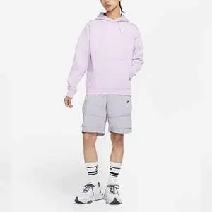 Nike Logo Embroidered Fleece Lined Hoodie